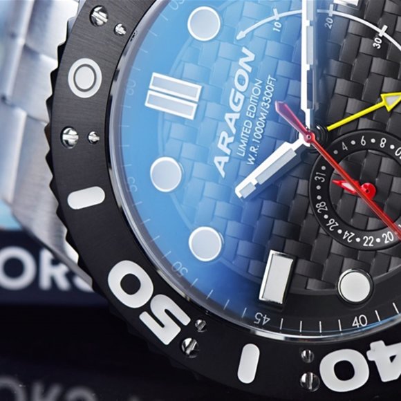 ARAGON | Accessories | Aragon Power Reserve Indicator Watch Automatic ...